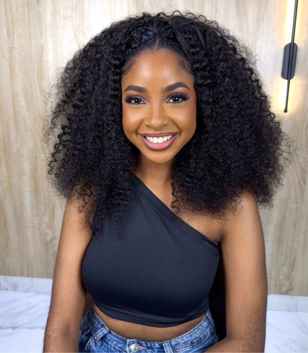 3b/3c afro burmese curls Bundle| Blvck Hair NG