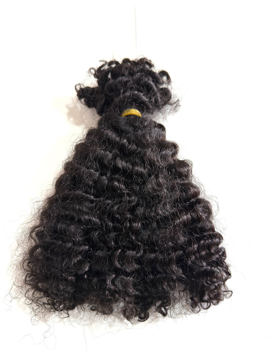 Boho curls Human hair bundle | Blvck Hair NG
